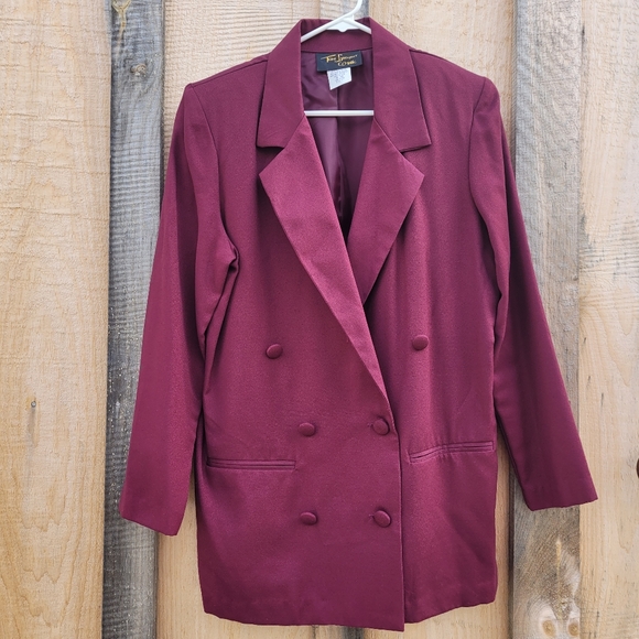 Vintage | Jackets & Coats | Vintage Boxy Double Breasted Blazer Made In ...